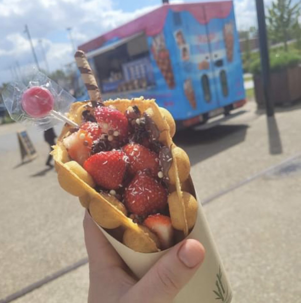 Bubble Waffle Delicias - Foodtrucks - Salino.be